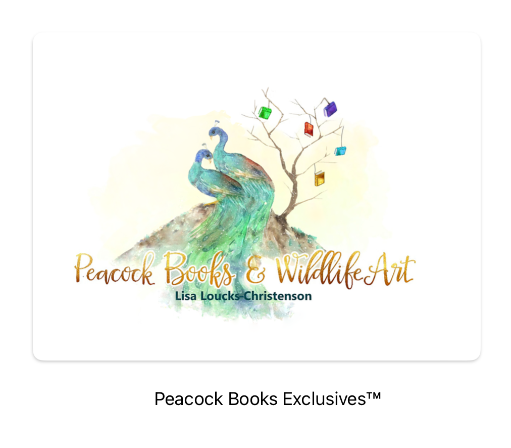 Peacock Books & Wildllife Art by Lisa Loucks Christenson, Shop #1 of ...